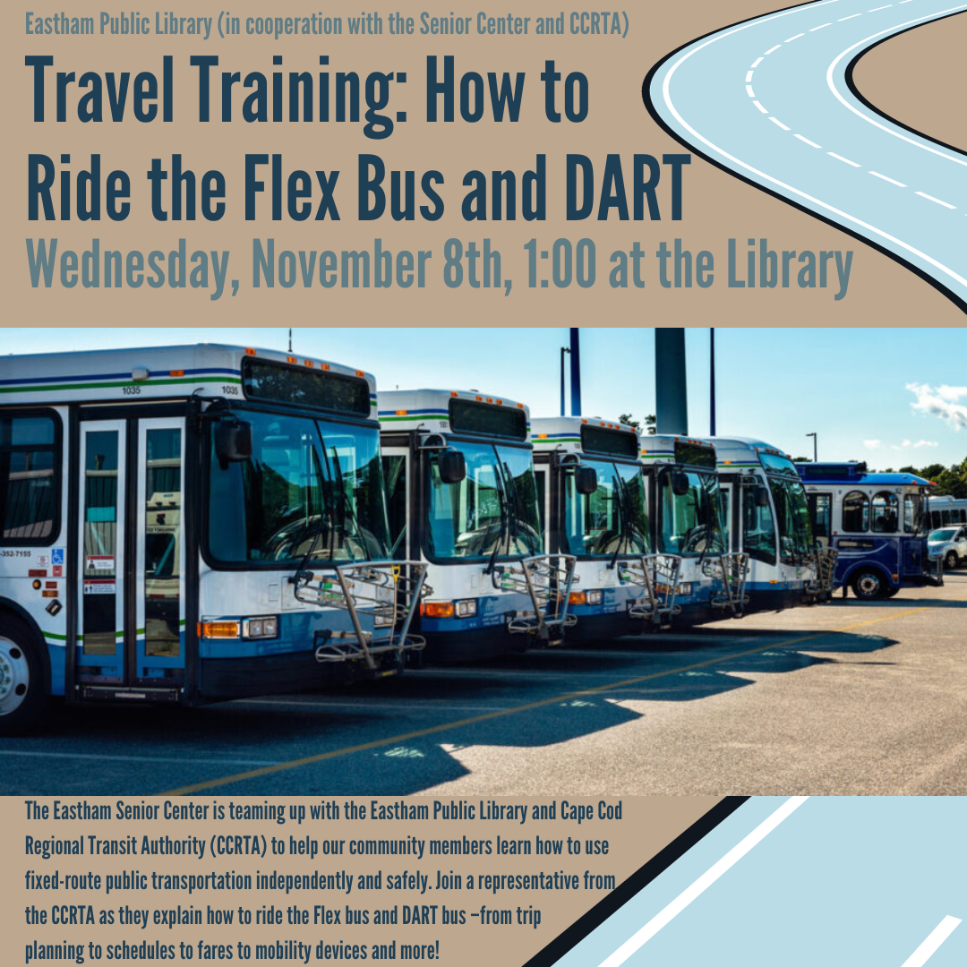 Travel Training Bus | Eastham Library