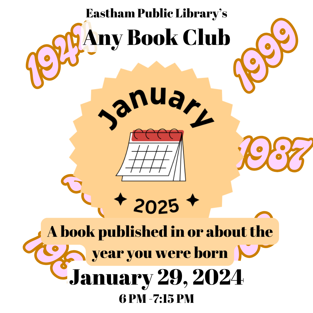 2025 – ABC Announcement | Eastham Library